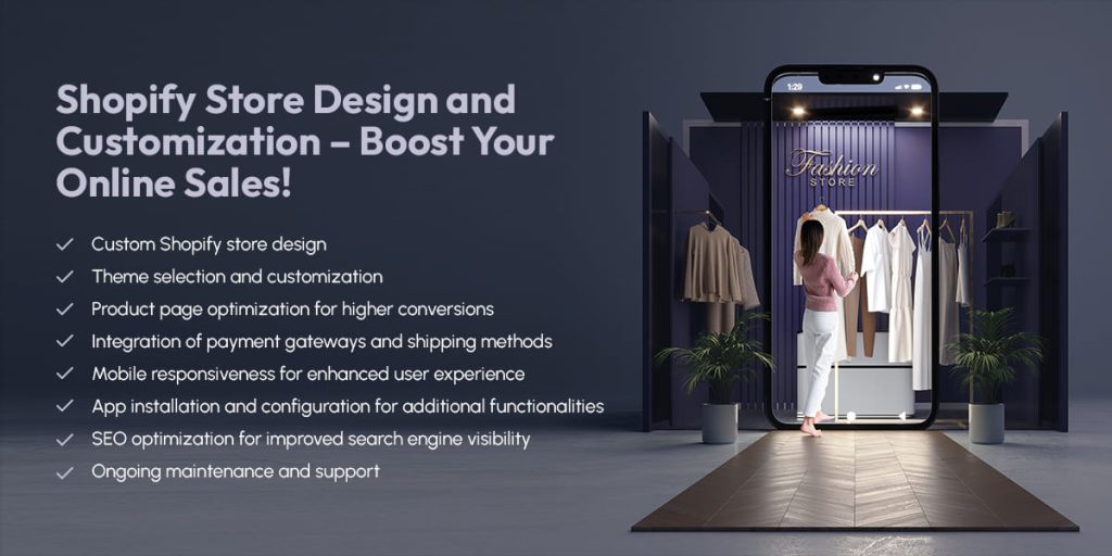 Shopify Store Design and Customization - Boost Your Online Sales! - Web Design Studio | Pie ...