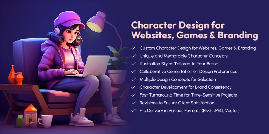 Bring Your Brand to Life with Character Design for Websites, Games ...
