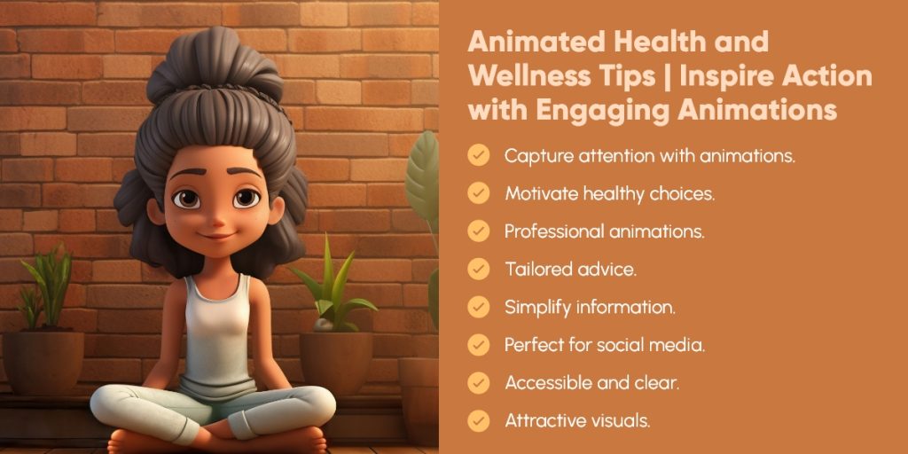 Animated Health and Wellness Tips | Inspire Action with Engaging ...