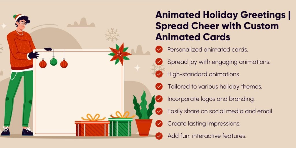 Animated Holiday Greetings | Spread Cheer with Custom Animated Cards ...
