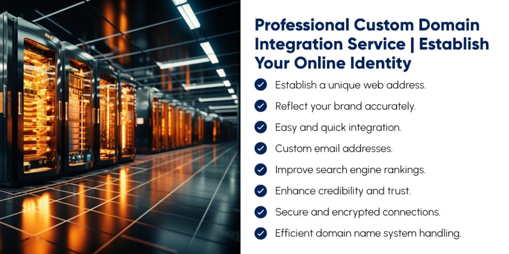 Professional Custom Domain Integration Service | Establish Your Online ...