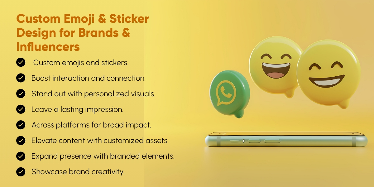 Custom Emoji & Sticker Design for Brands and Influencers - Web Design ...