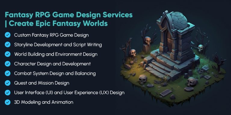 Fantasy RPG Game Design Services | Create Epic Fantasy Worlds - Web Design Studio | Pie Solutions