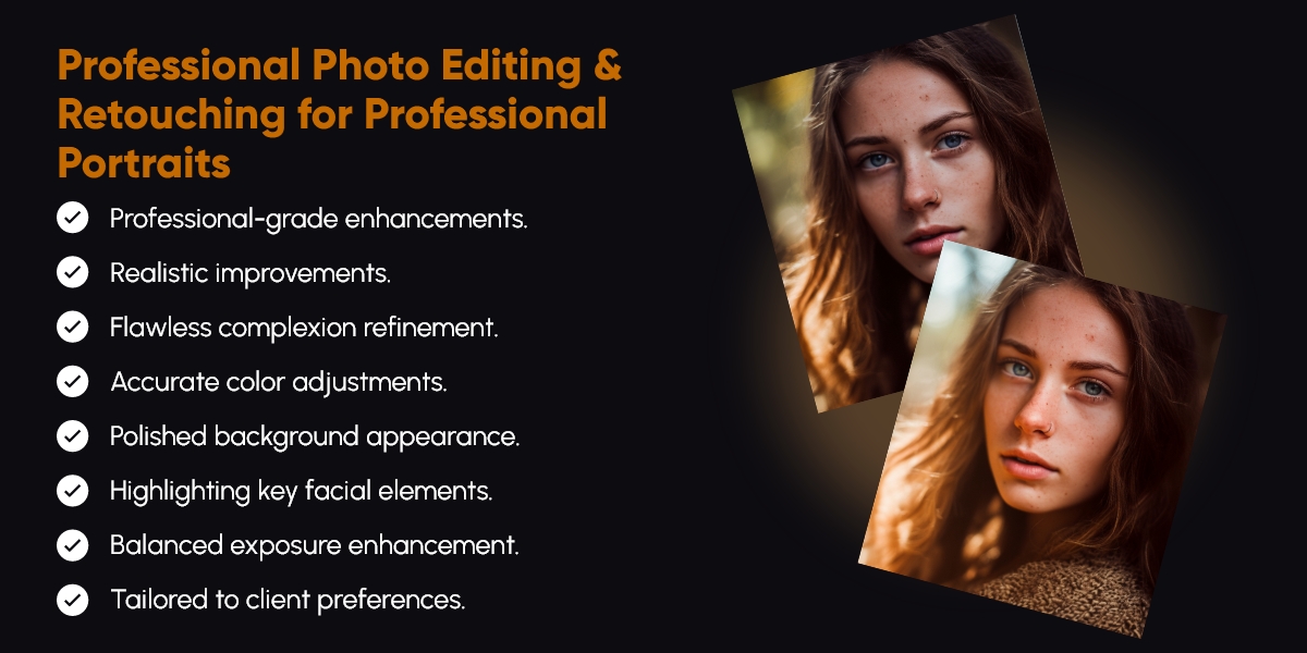 Professional Photo Editing & Retouching for Professional Portraits ...
