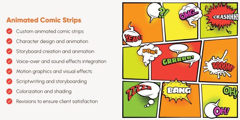Animated Comic Strips – Bring Your Stories to Life with Stunning Motion ...