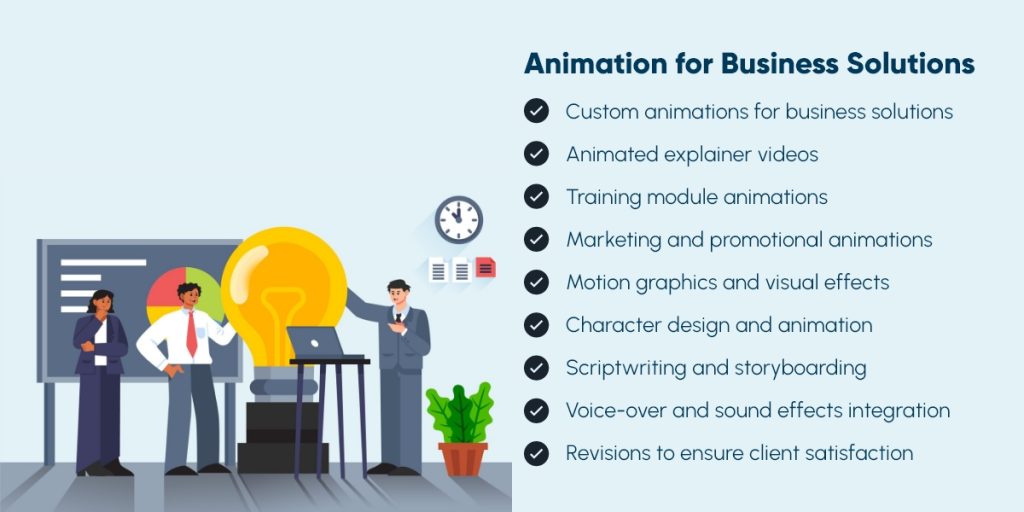 Animation for Business Solutions - Web Design Studio | Pie Solutions