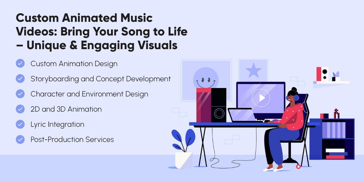 Custom Animated Music Videos: Bring Your Song to Life - Unique and ...
