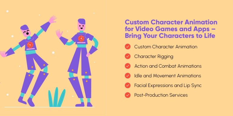 Custom Character Animation for Video Games and Apps - Bring Your ...