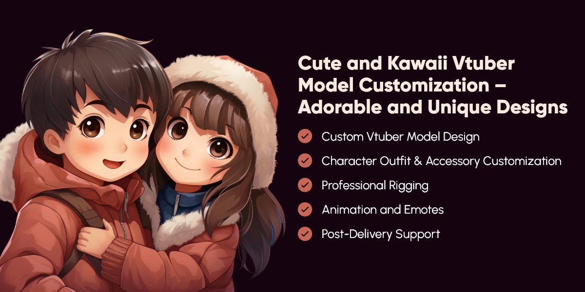 Cute and Kawaii Vtuber Model Customization - Adorable and Unique ...