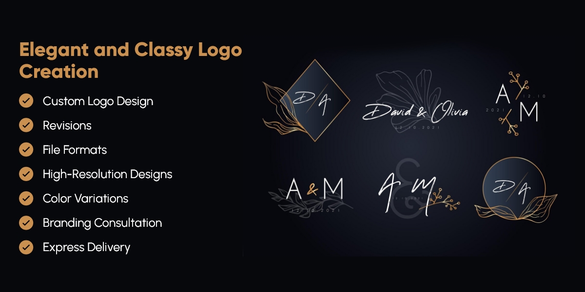 Elegant and Classy Logo Creation - Web Design Studio | Pie Solutions