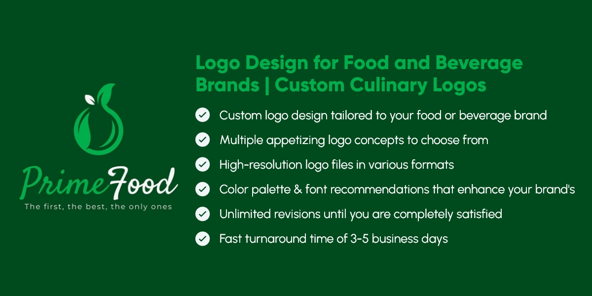 Logo Design for Food and Beverage Brands | Custom Culinary Logos - Web ...
