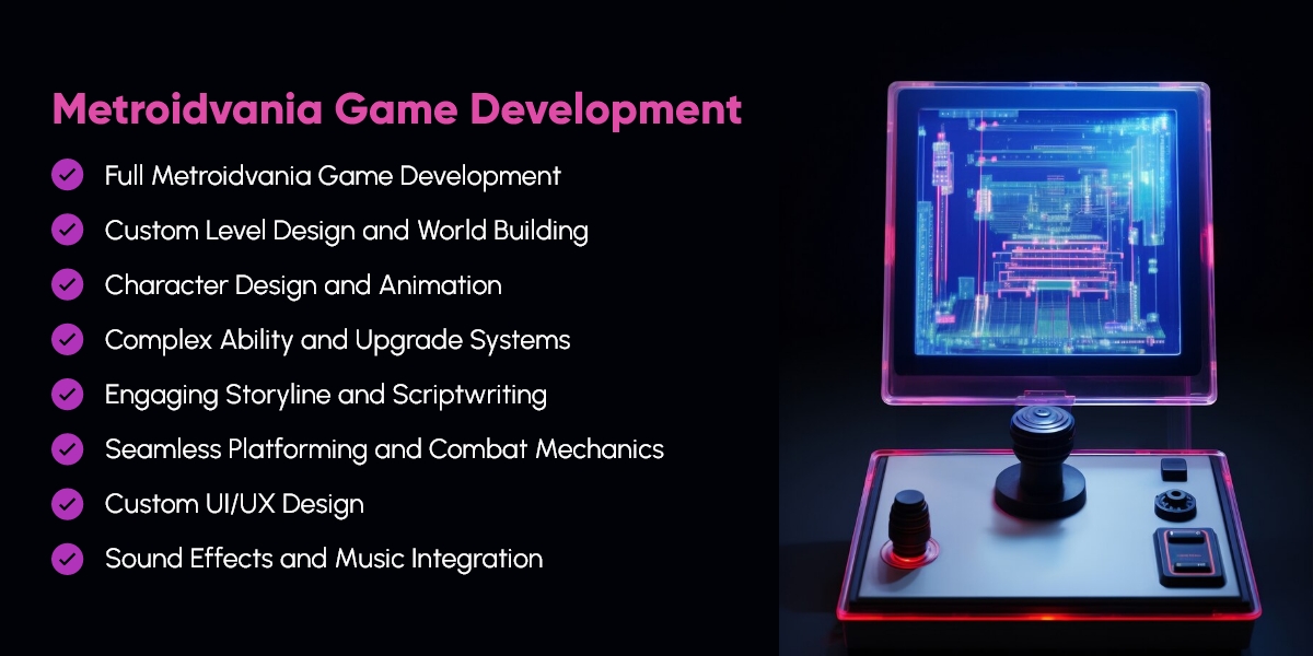 Metroidvania Game Development - Web Design Studio | Pie Solutions