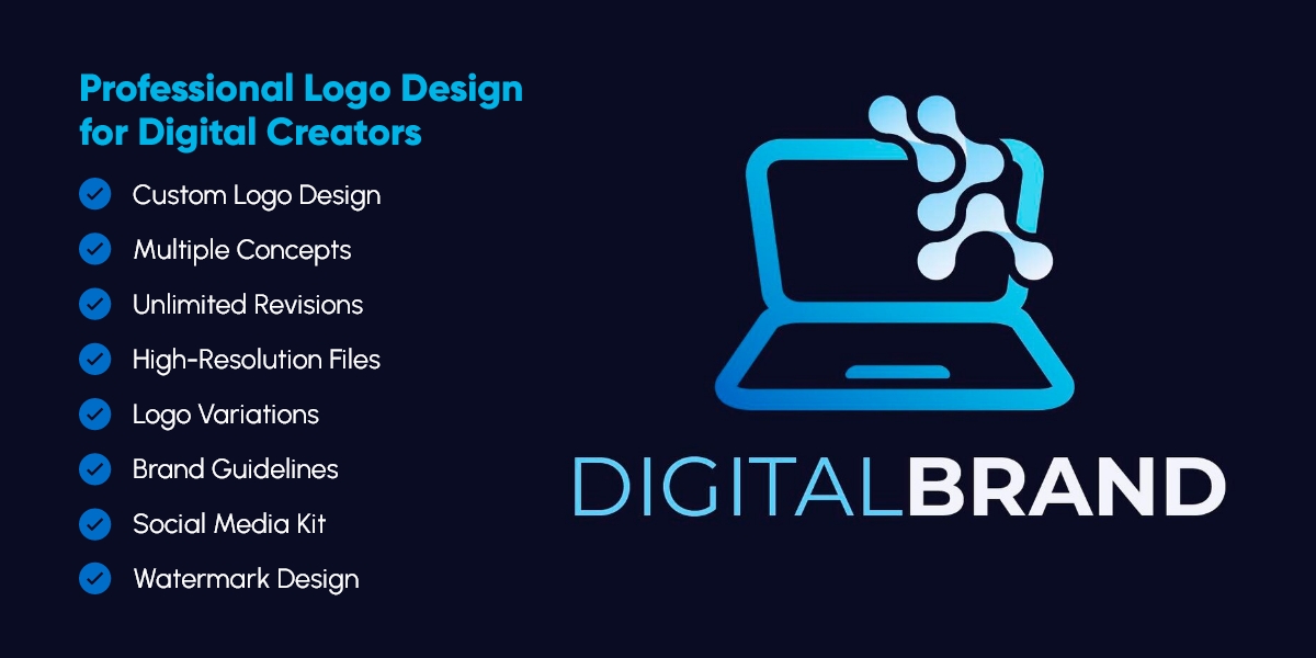 Professional Logo Design for Digital Creators - Web Design Studio | Pie ...