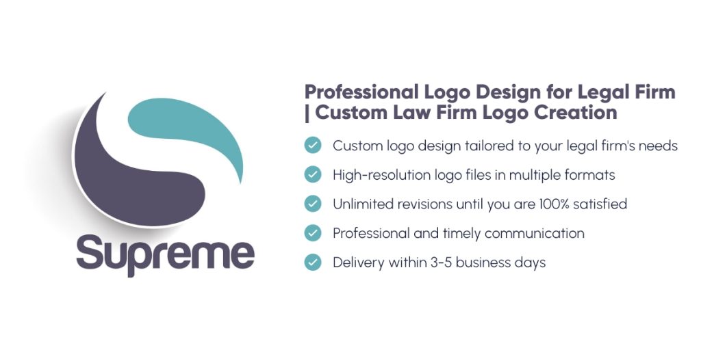 Professional Logo Design for Legal Firm | Custom Law Firm Logo Creation ...