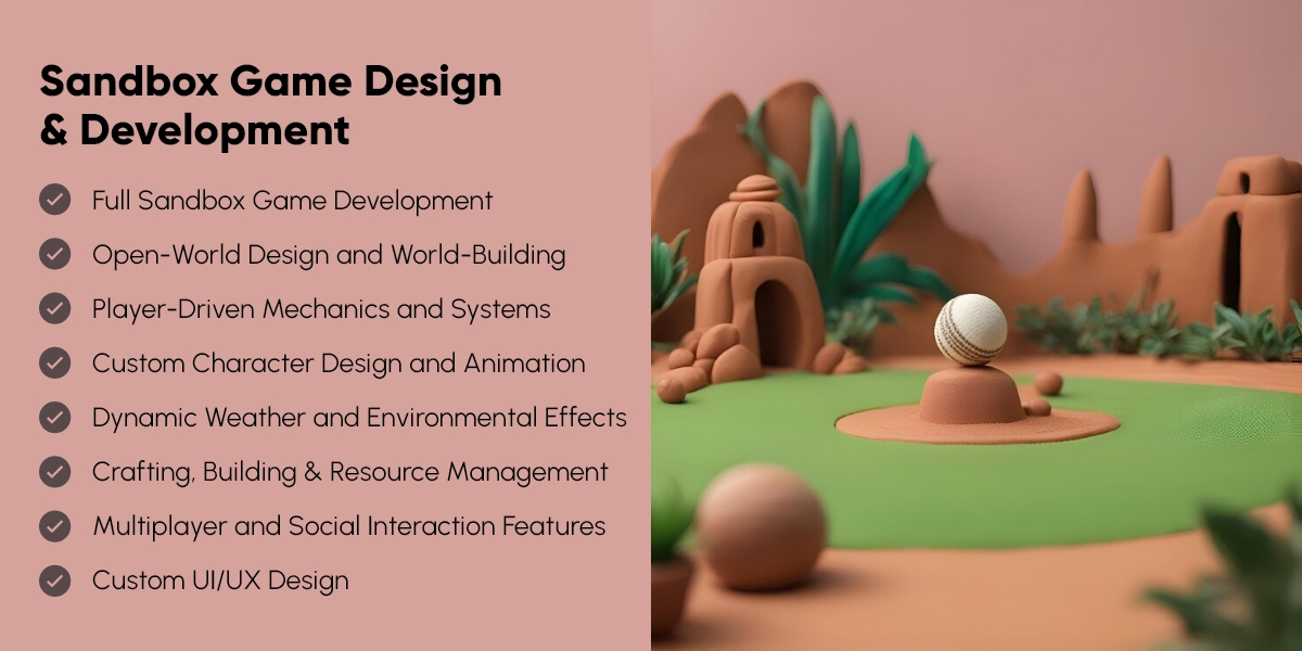 Sandbox Game Design and Development - Web Design Studio | Pie Solutions