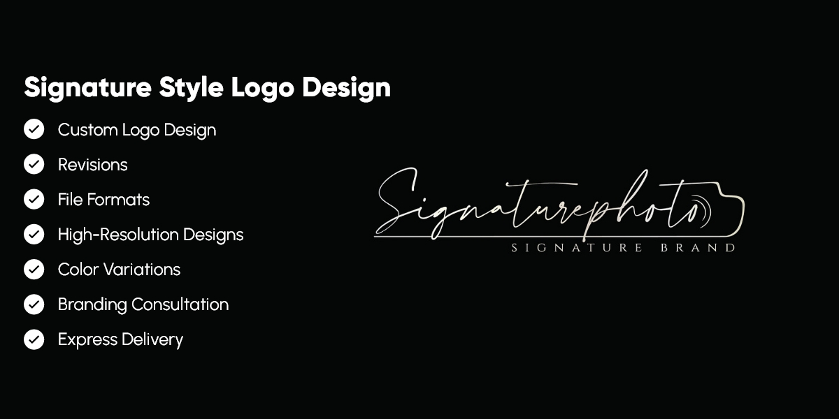 Signature Style Logo Design - Web Design Studio | Pie Solutions