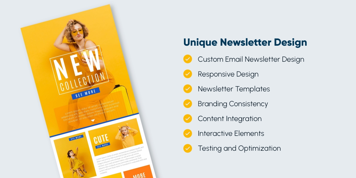 Unique Newsletter Design - Web Design Studio | Pie Solutions