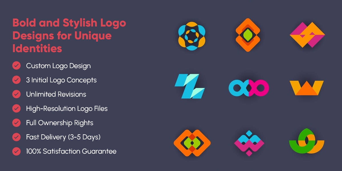 Bold and Stylish Logo Designs for Unique Identities - Web Design Studio | Pie Solutions