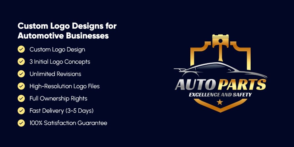 Custom Logo Designs for Automotive Businesses - Web Design Studio | Pie ...