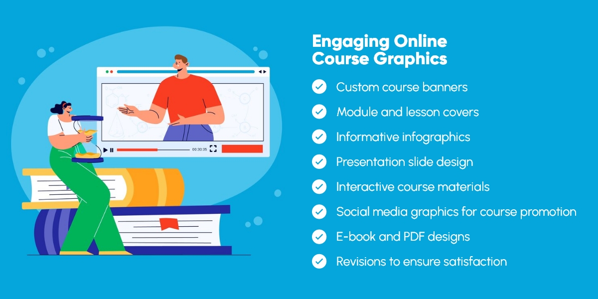 Engaging Online Course Graphics - Web Design Studio | Pie Solutions