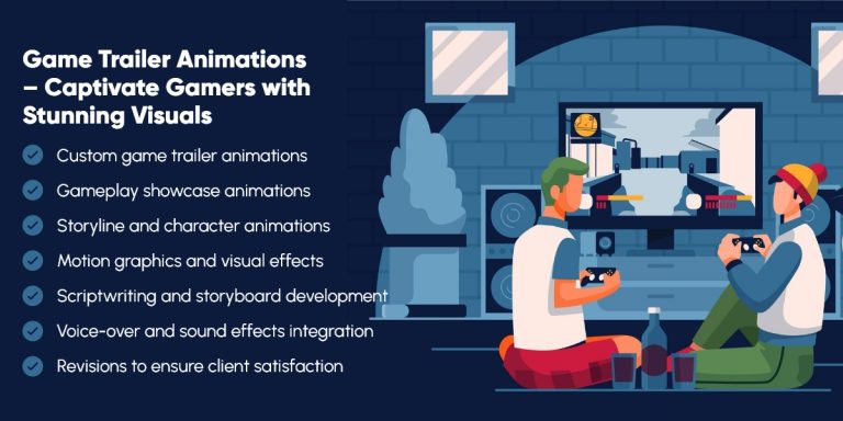 Game Trailer Animations - Captivate Gamers with Stunning Visuals - Web ...