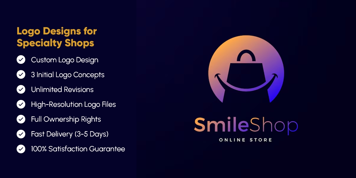 Logo Designs for Specialty Shops - Web Design Studio | Pie Solutions