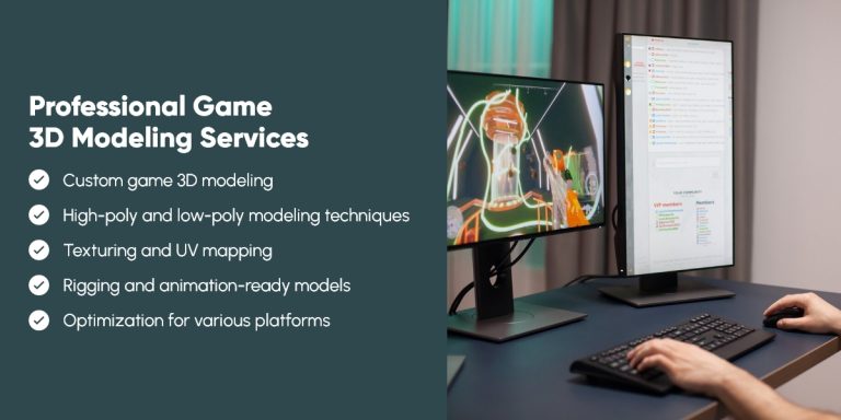 Professional Game 3D Modeling Services - Web Design Studio | Pie Solutions