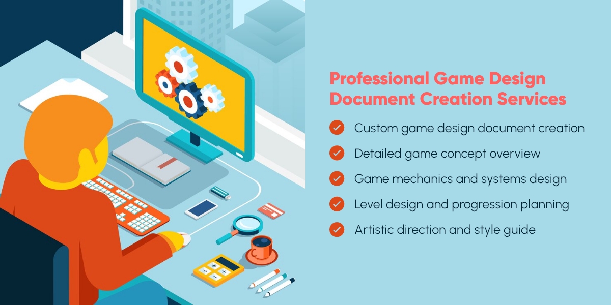 Professional Game Design Document Creation Services - Web Design Studio | Pie Solutions