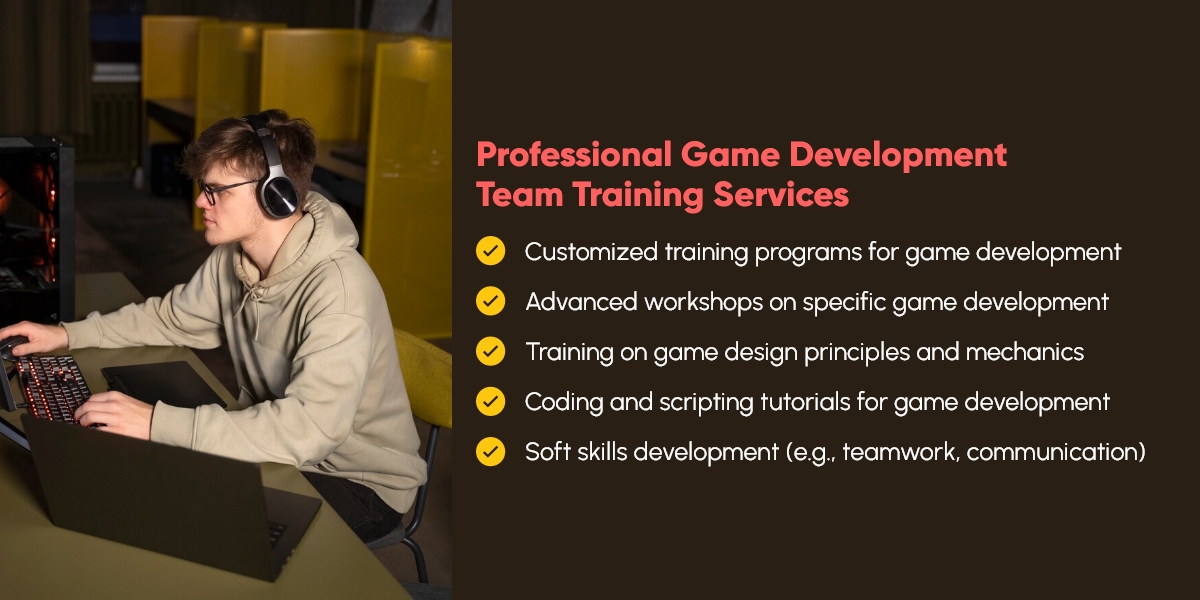 Professional Game Development Team Training Services - Web Design Studio | Pie Solutions