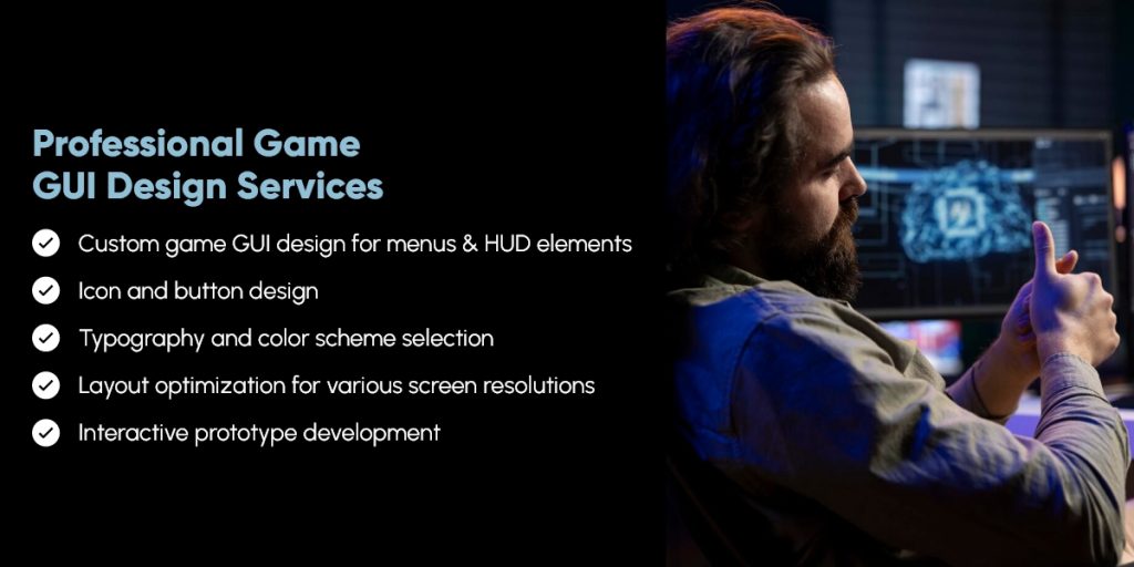 Professional Game GUI Design Services - Web Design Studio | Pie Solutions