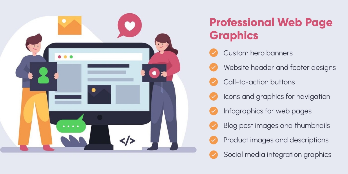 Professional Web Page Graphics - Web Design Studio | Pie Solutions