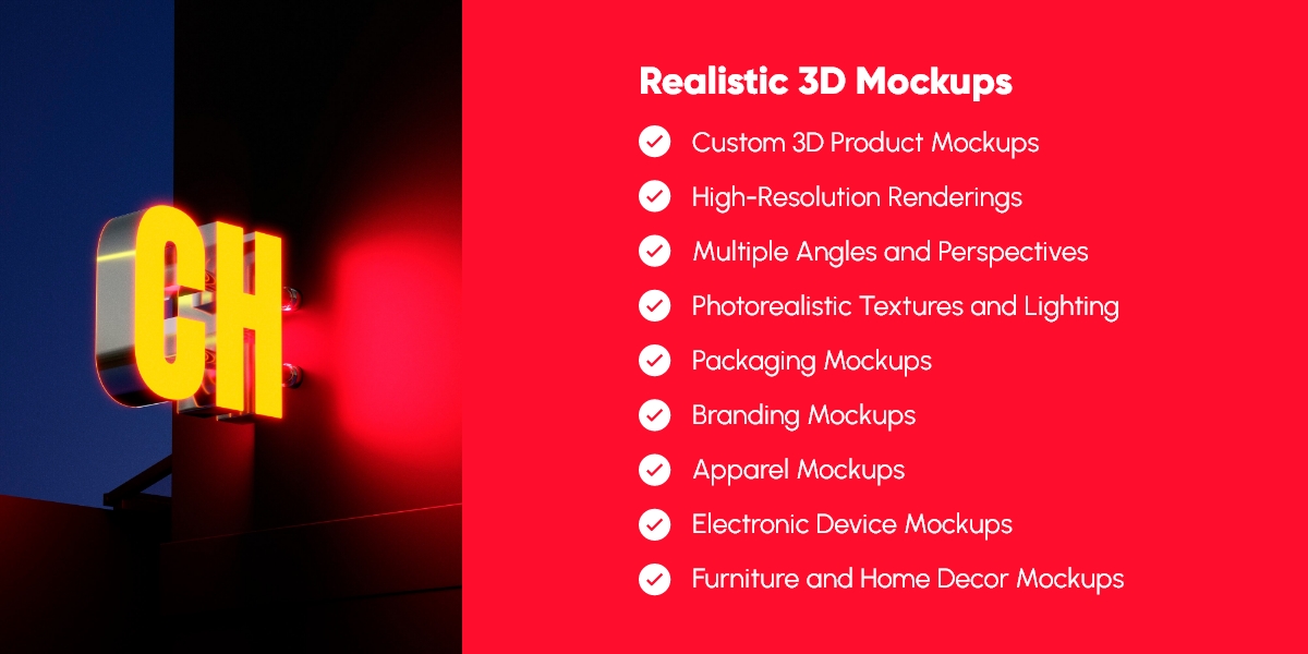 Realistic 3D Mockups - Web Design Studio | Pie Solutions