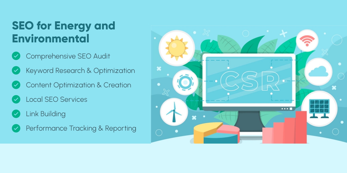 SEO for Energy and Environmental Services - Web Design Studio | Pie Solutions