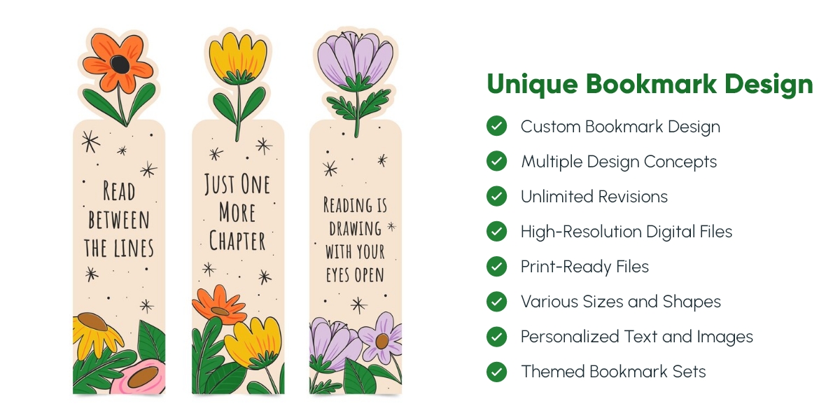 Unique Bookmark Design - Web Design Studio | Pie Solutions