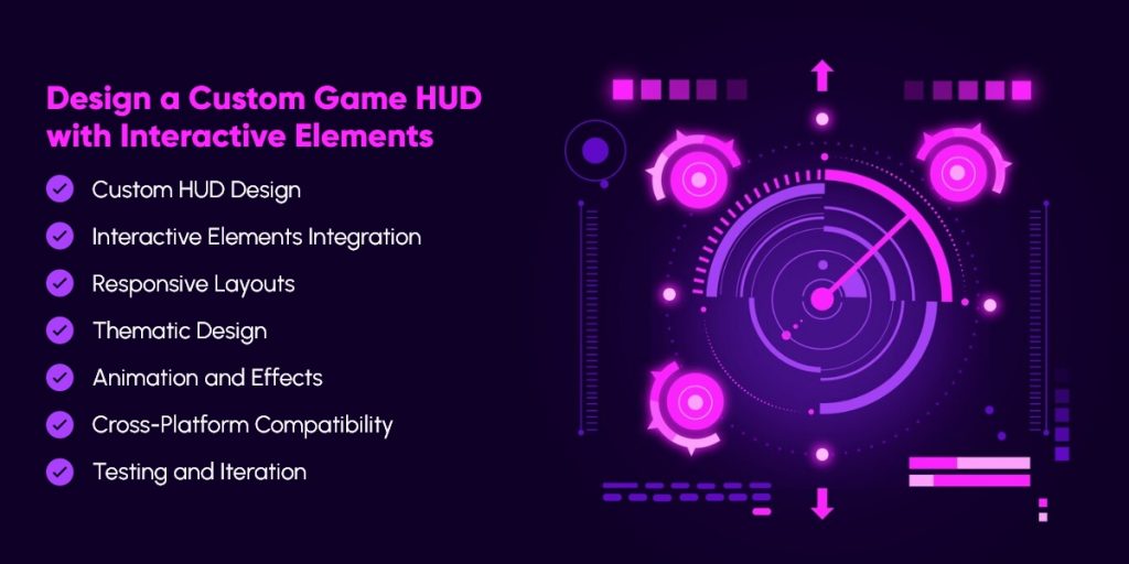 Design a Custom Game HUD with Interactive Elements - Web Design Studio | Pie Solutions
