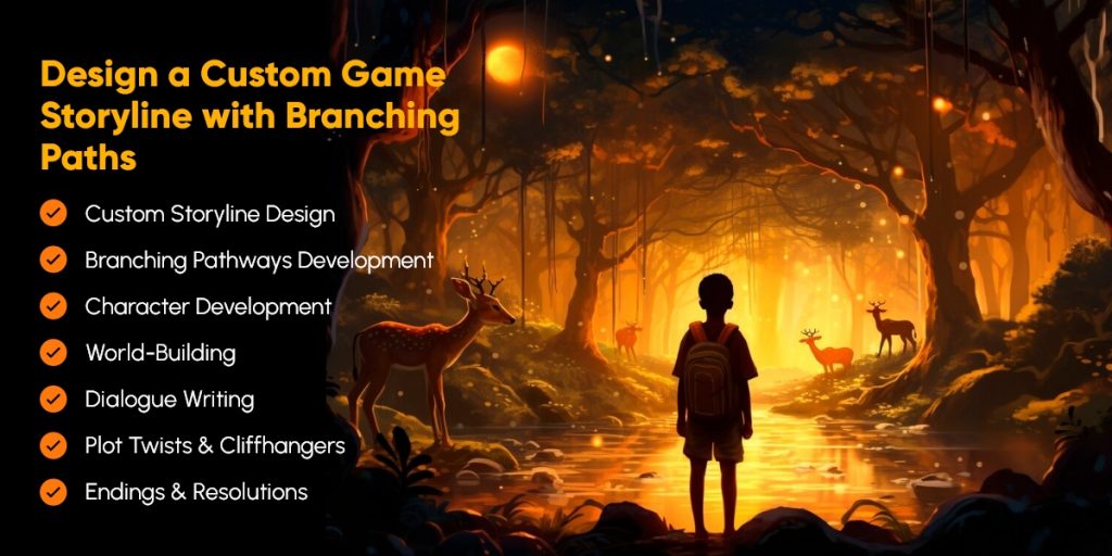 Design a Custom Game Storyline with Branching Paths - Web Design Studio | Pie Solutions