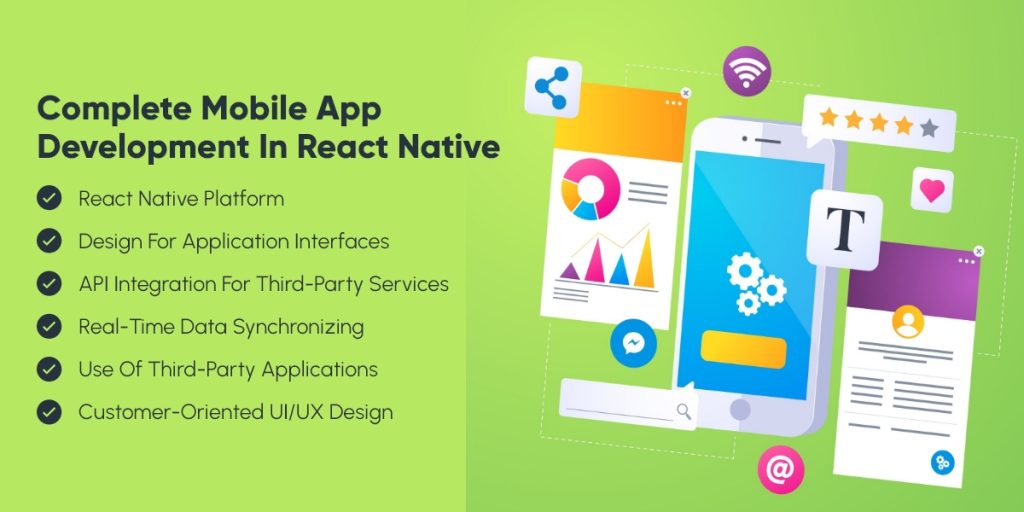 Complete Mobile App Development in React Native - Web Design Studio | Pie Solutions