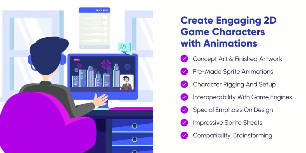 Create Engaging 2D Game Characters with Animations - Web Design Studio ...