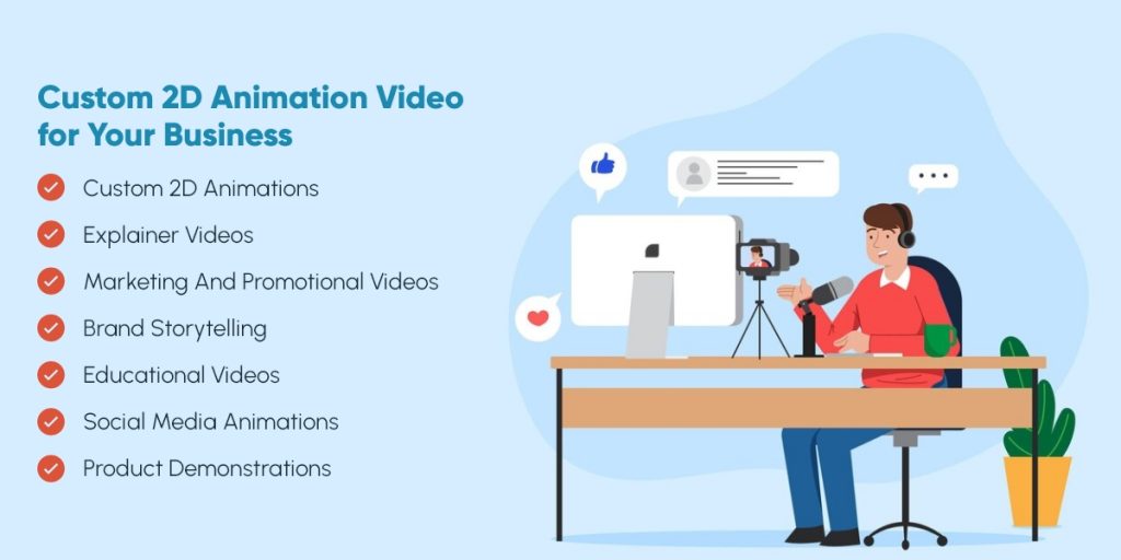 Custom 2D Animation Video for Your Business - Web Design Studio | Pie ...