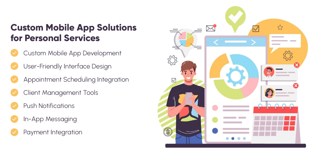 Custom Mobile App Solutions for Personal Services - Web Design Studio ...