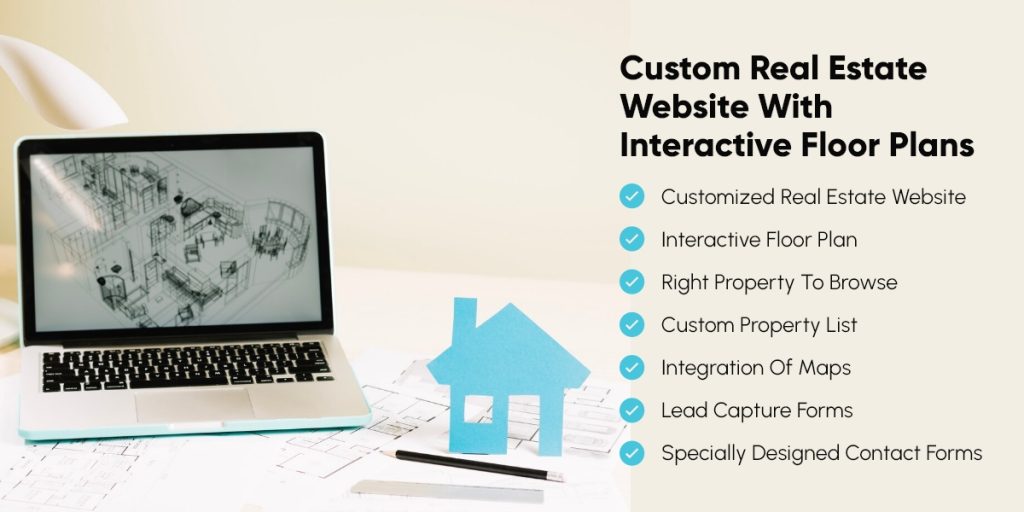 Custom Real Estate Website with Interactive Floor Plans - Web Design ...