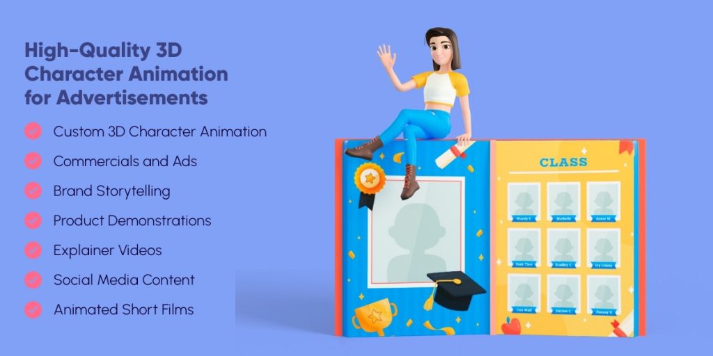 High-Quality 3D Character Animation for Advertisements - Web Design ...