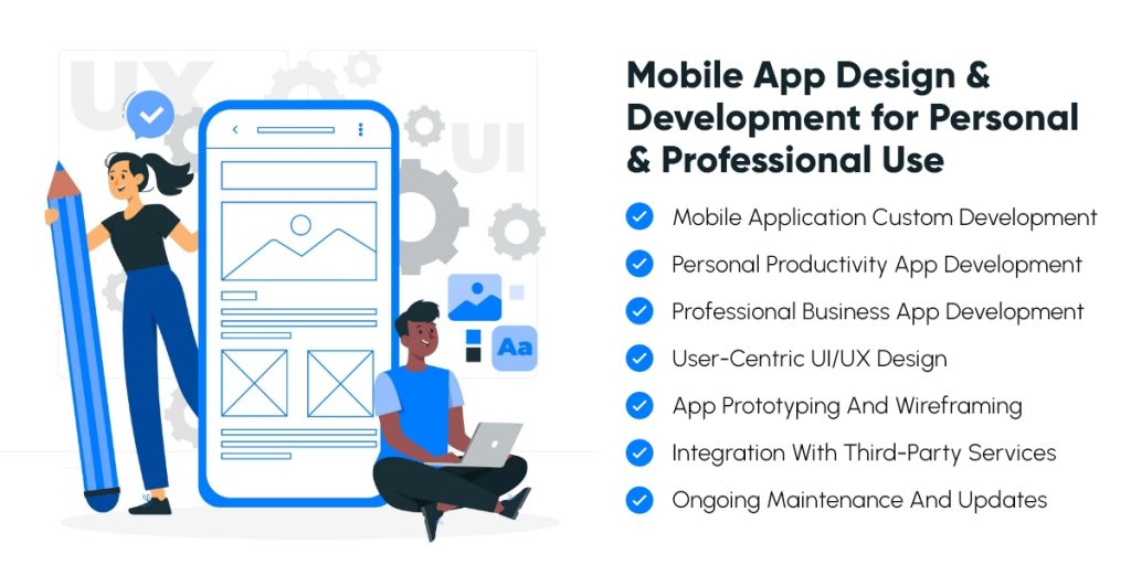 Mobile App Design & Development for Personal & Professional Use - Web Design Studio | Pie Solutions
