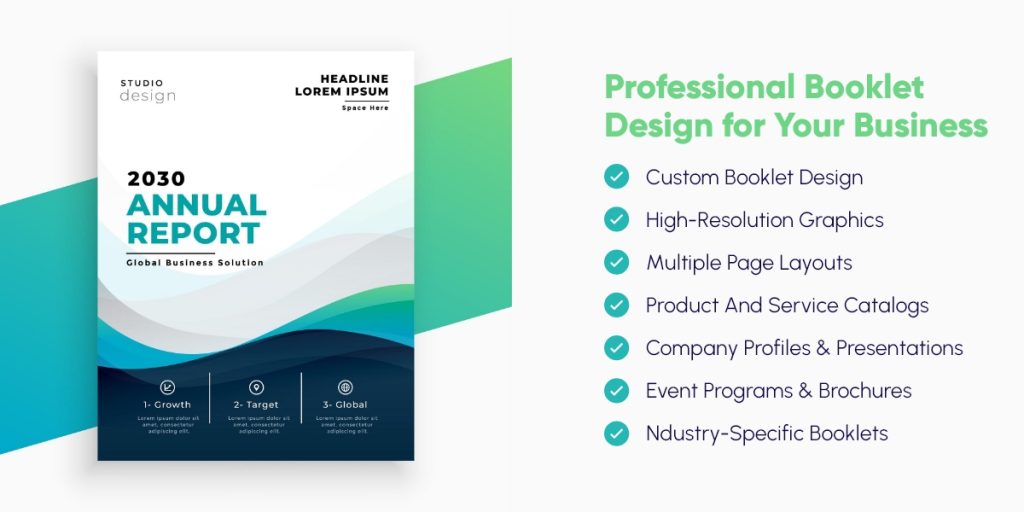 Professional Booklet Design for Your Business - Web Design Studio | Pie ...