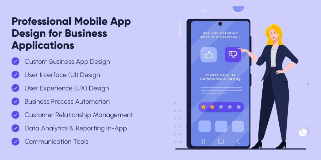 Professional Mobile App Design for Business Applications - Web Design ...