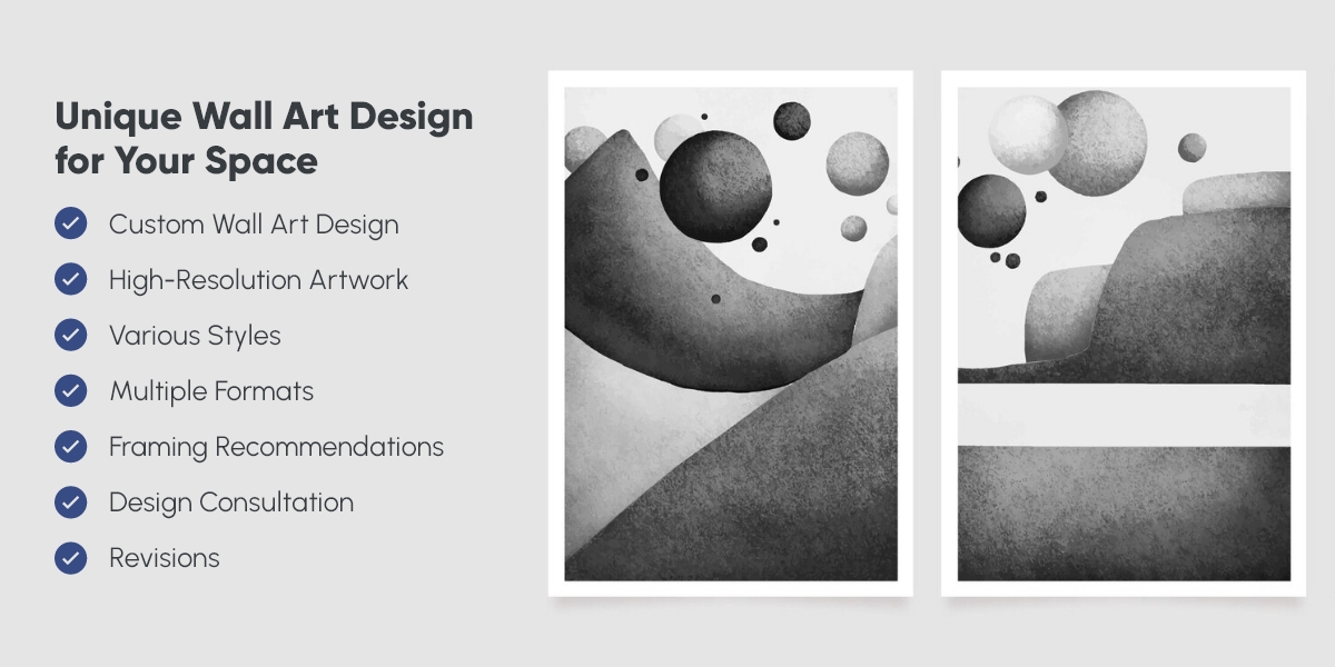 Unique Wall Art Design for Your Space - Web Design Studio | Pie Solutions