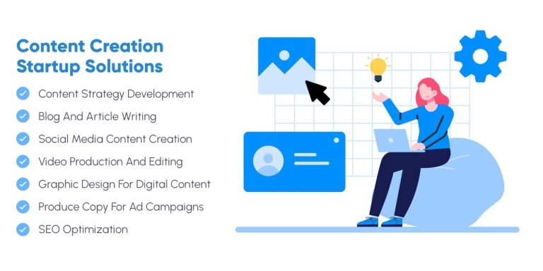 Content Creation Startup Solutions - Web Design Studio | Pie Solutions